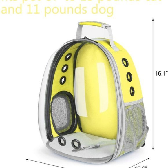 Dog | Yellow Bubble Airlineapproved Pet Carrier Backpac | Poshmark